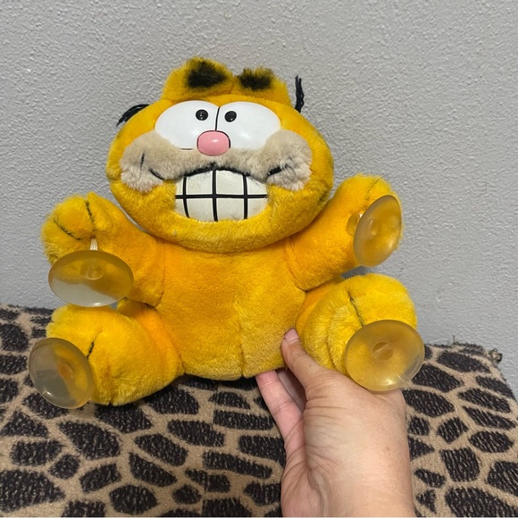 Source Unknown | Toys | Vintage Garfield 978 Stuck On You 8 Plush ...